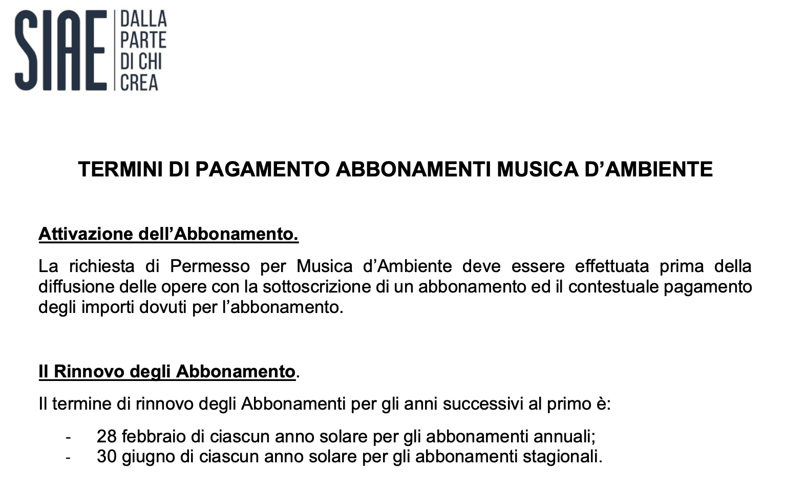 TARIFFE SIAE LOCALI PUBBLICI: TUTTO CIO’ CHE DEVI SAPERE SE HAI UN LOCALE - BAR WARS